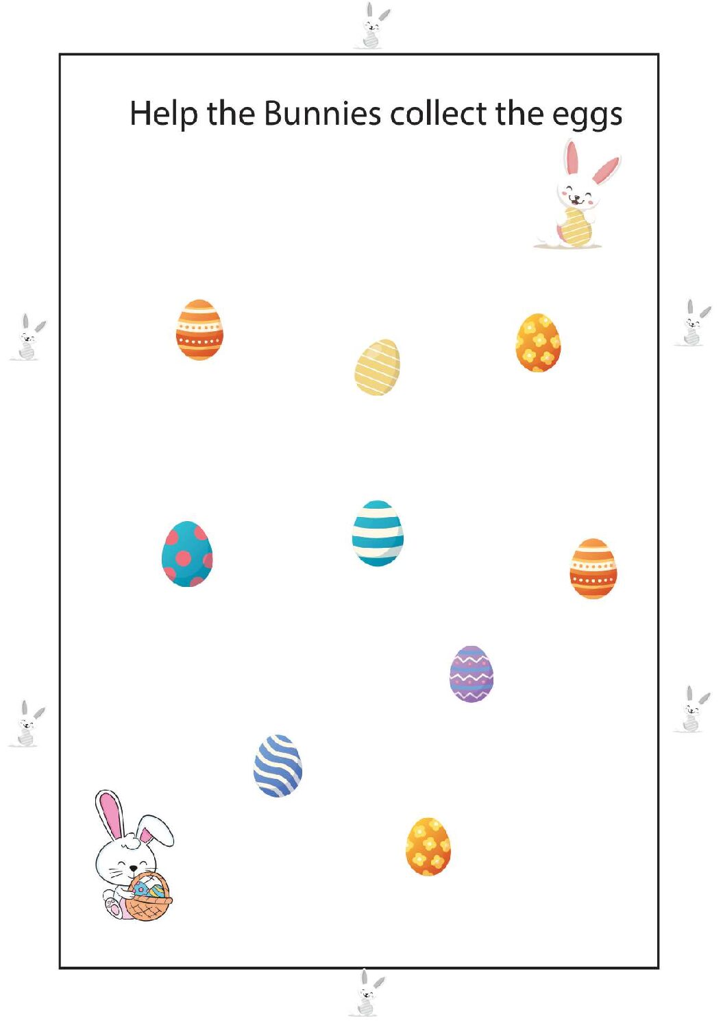 Fun Easter Activities = Colorful Rabbit - Mighty Kids
