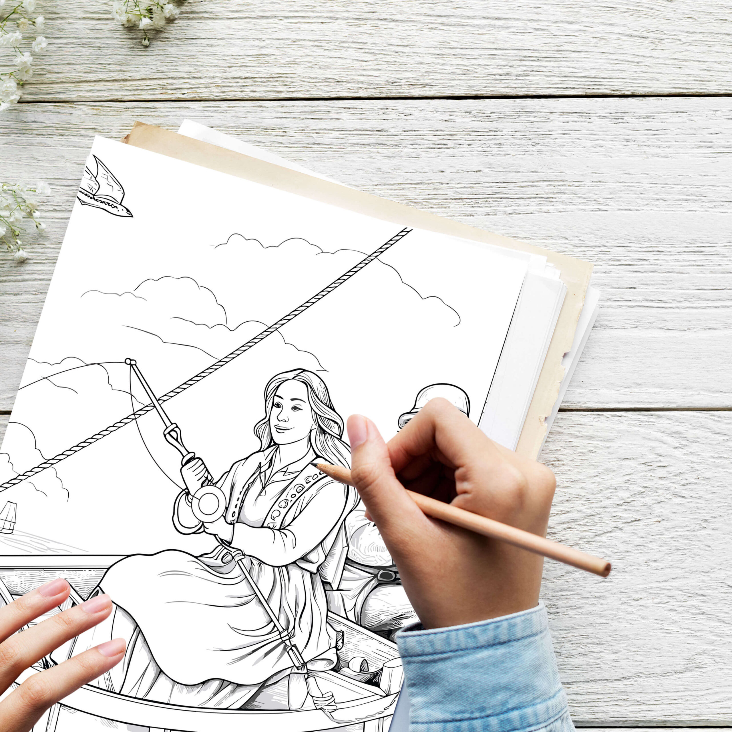 Fishing Coloring Pages | Reel in Fun with Printable Designs