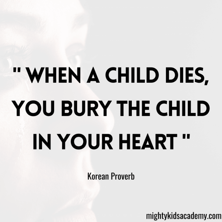 Loss Of Child Quotes - Comforting Words For Grieving Parents