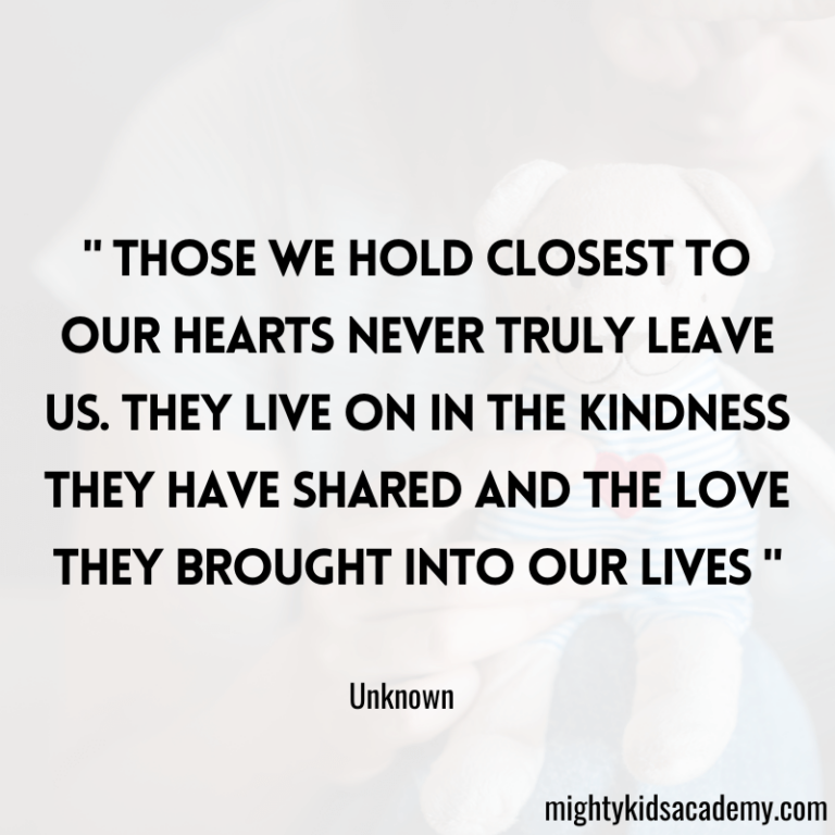Loss Of Child Quotes - Comforting Words For Grieving Parents