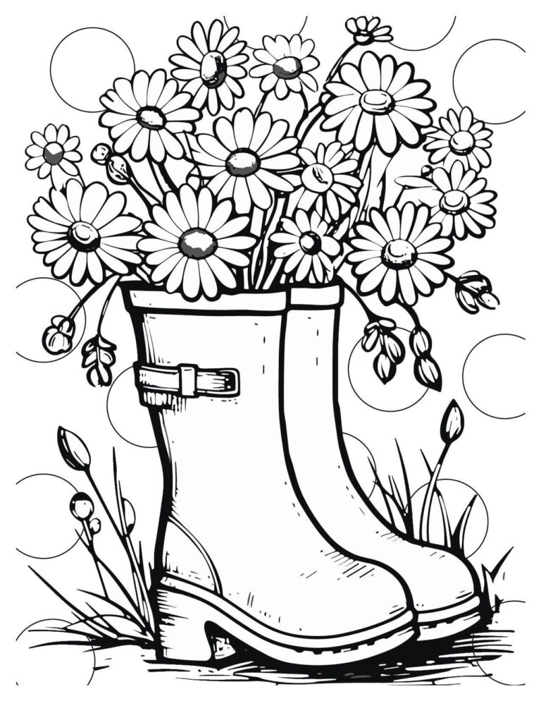 Shoe Coloring Pages | Engaging Activities for All Ages