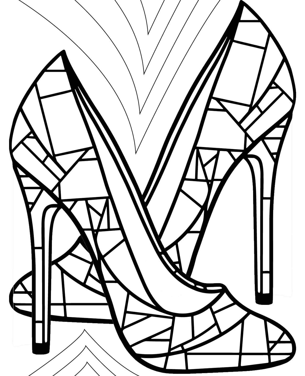 Shoe Coloring Pages | Engaging Activities for All Ages