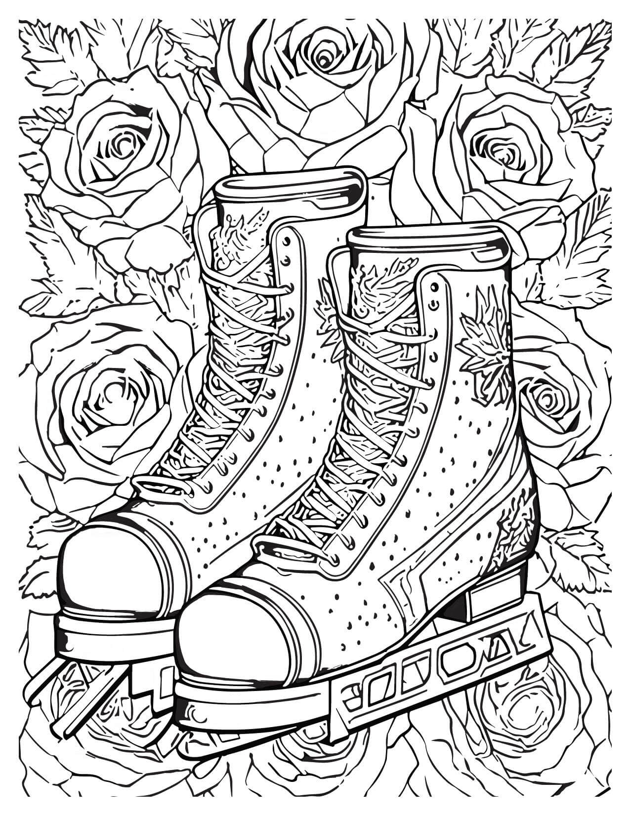 Shoe Coloring Pages | Engaging Activities for All Ages