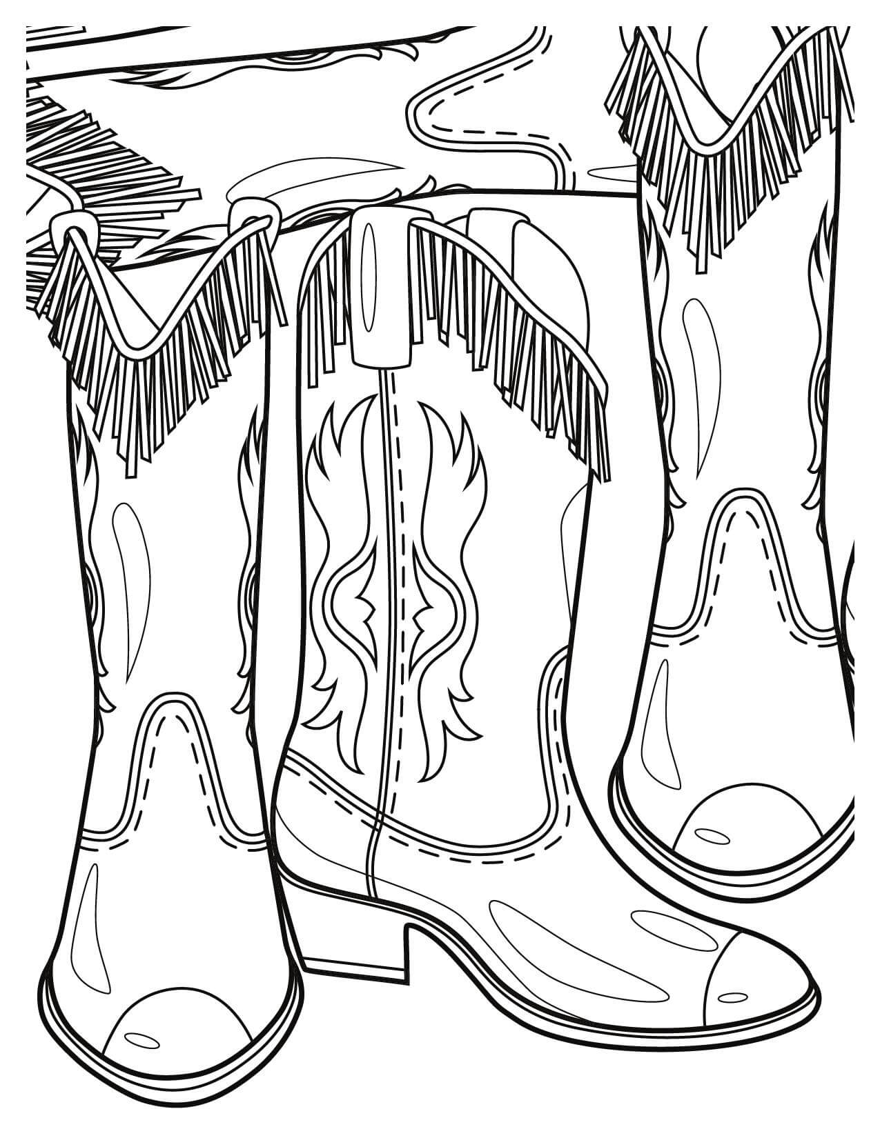 Shoe Coloring Pages | Engaging Activities for All Ages