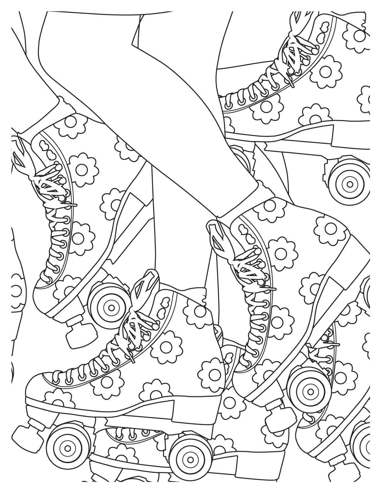 Shoe Coloring Pages | Engaging Activities for All Ages