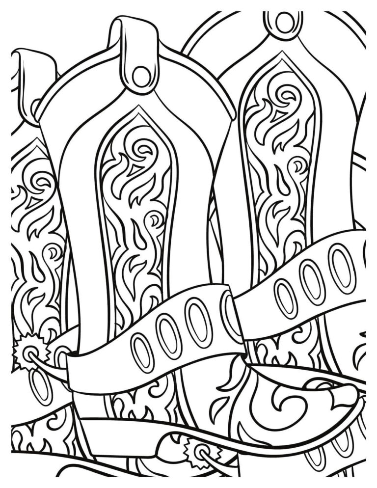 Shoe Coloring Pages | Engaging Activities for All Ages