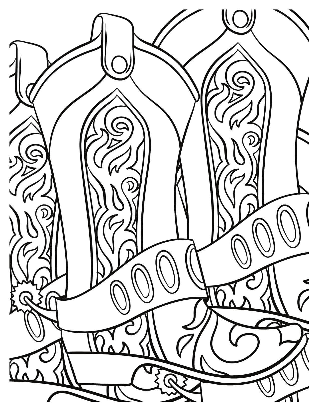 Shoe Coloring Pages | Engaging Activities for All Ages