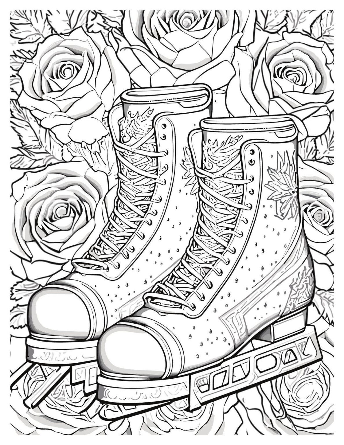 Shoe Coloring Pages | Engaging Activities for All Ages