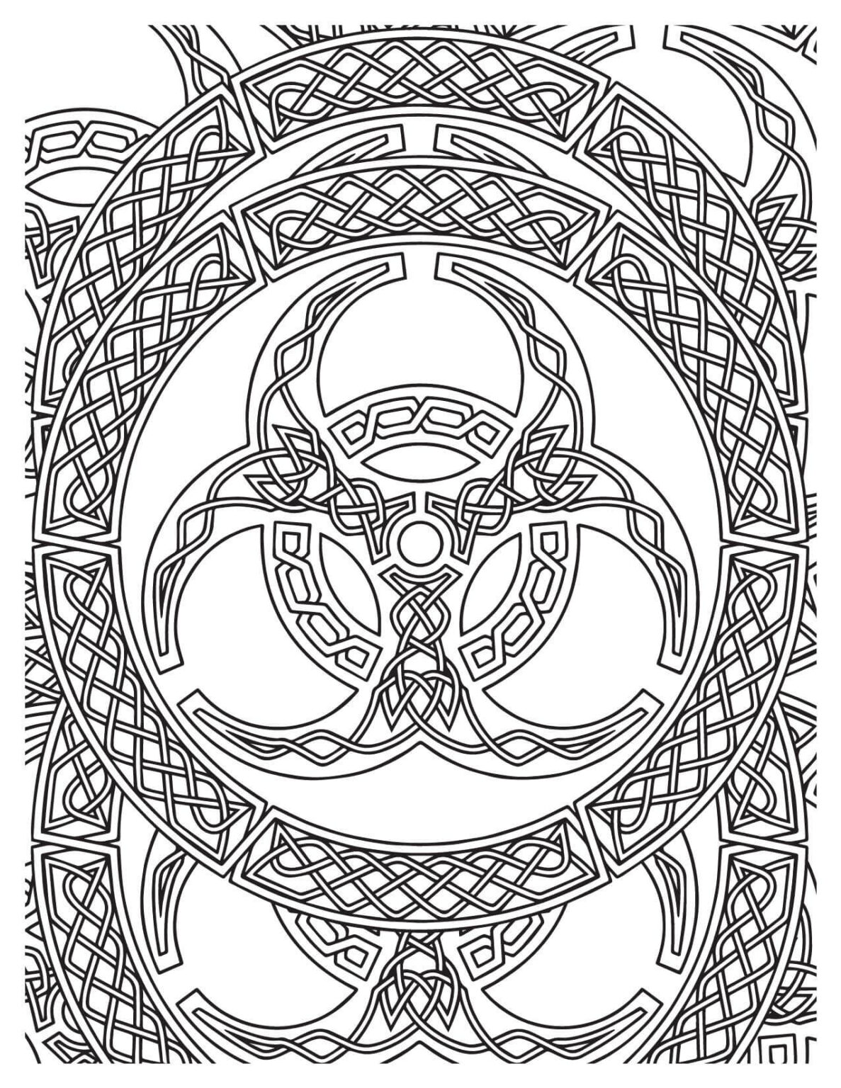 Celtic Coloring Pages for All Ages (Educational and Artistic)