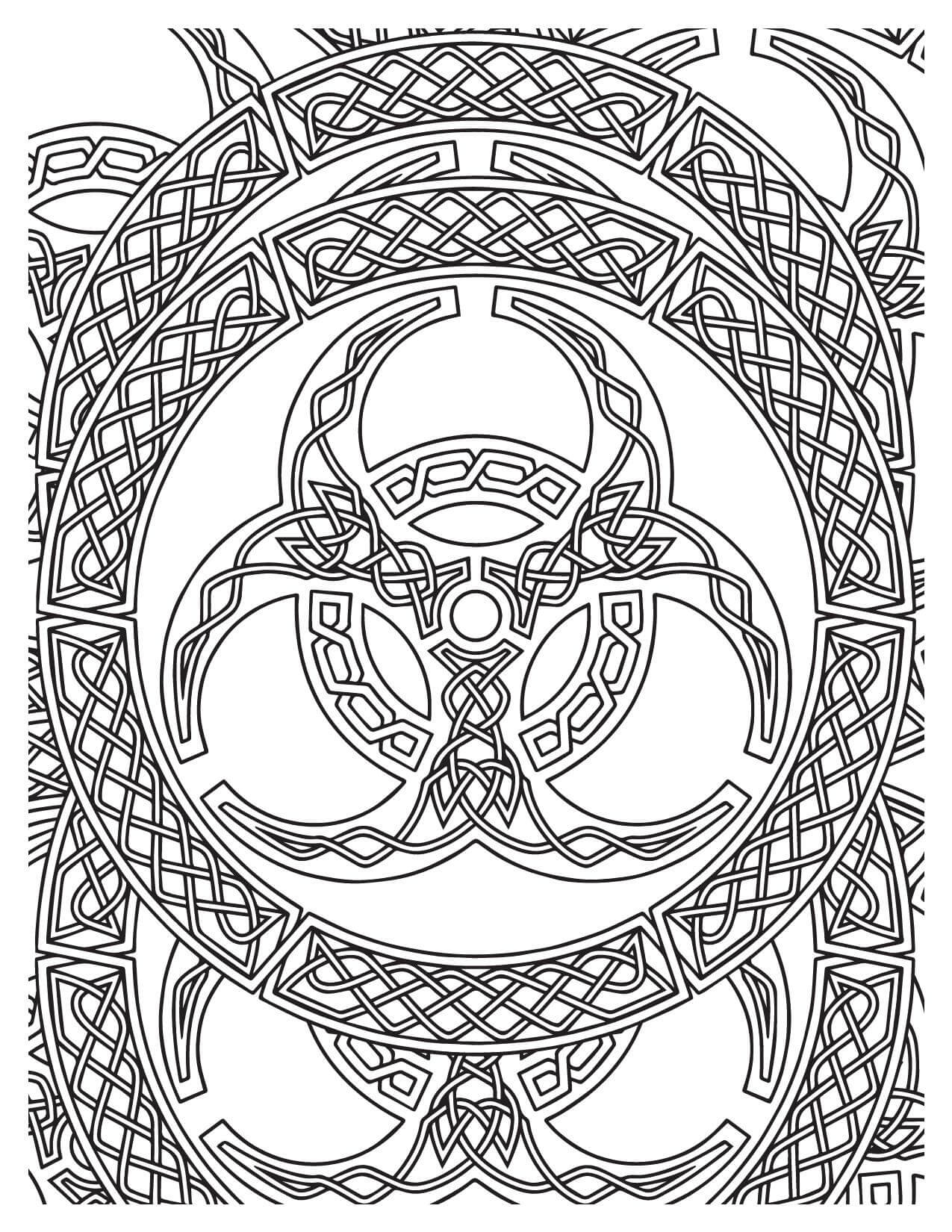 Celtic Coloring Pages for All Ages (Educational and Artistic)