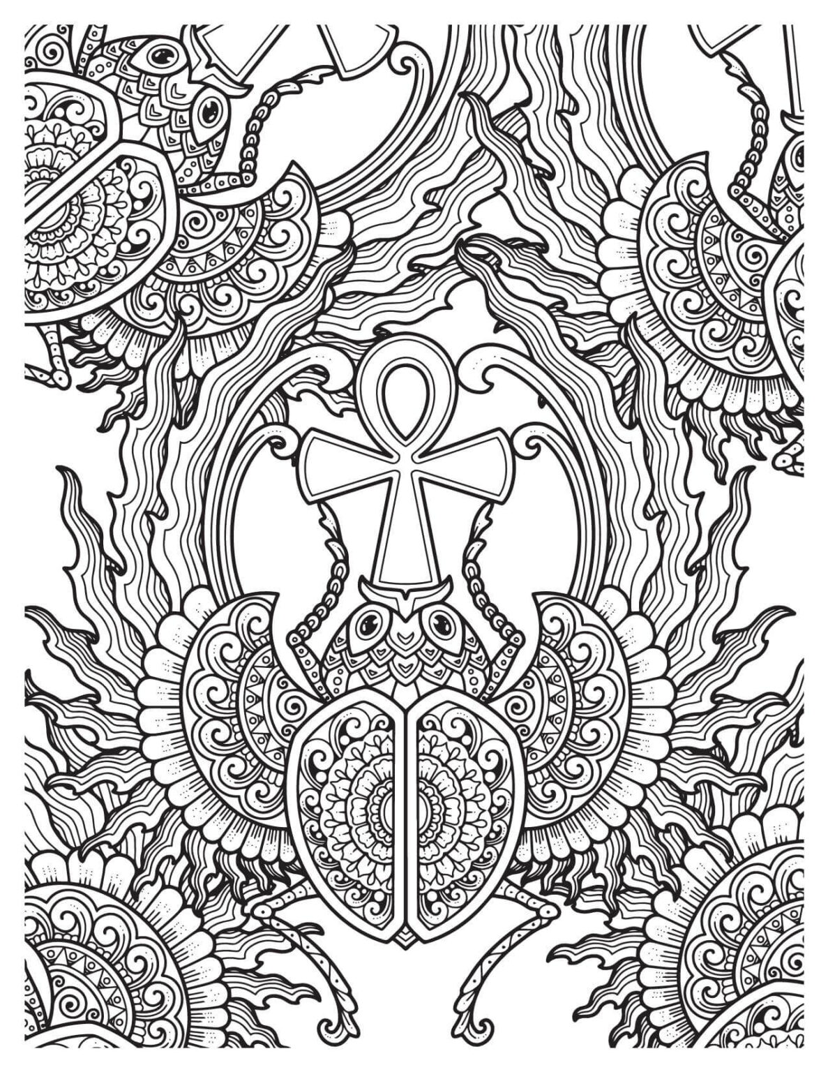 Celtic Coloring Pages for All Ages (Educational and Artistic)