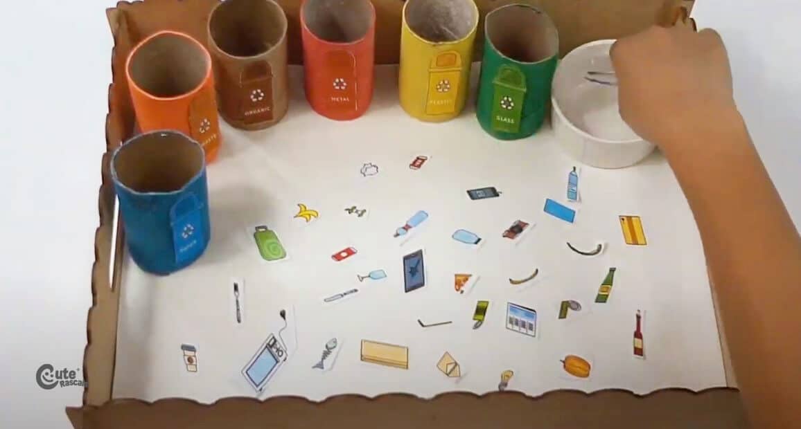 Earth Day Preschool Activity - Sorting Waste - Mighty Kids