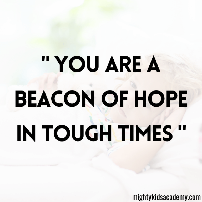 Sick Child Encouragement | Supportive Messages For Recovery