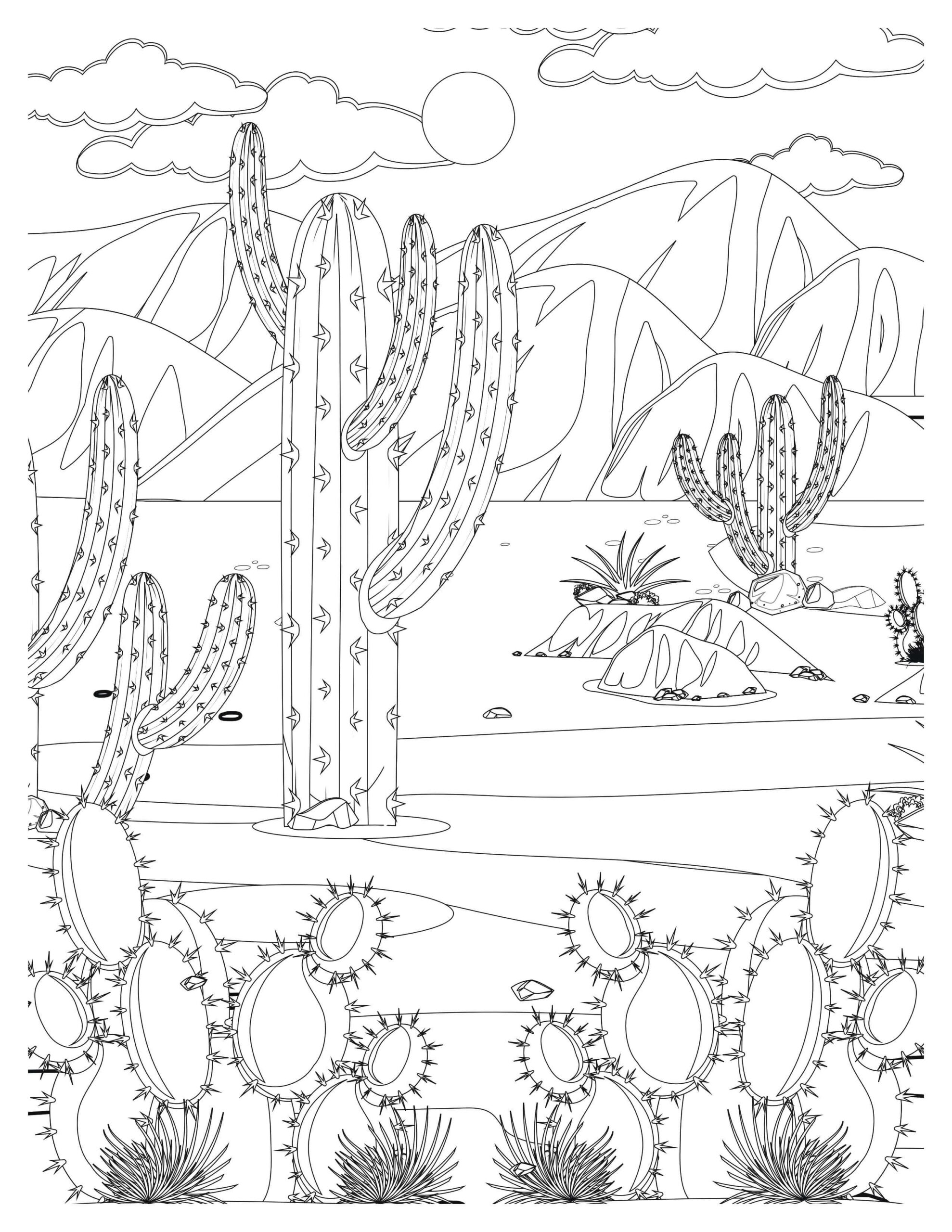 Sunset Coloring Pages For A Tranquil Escape