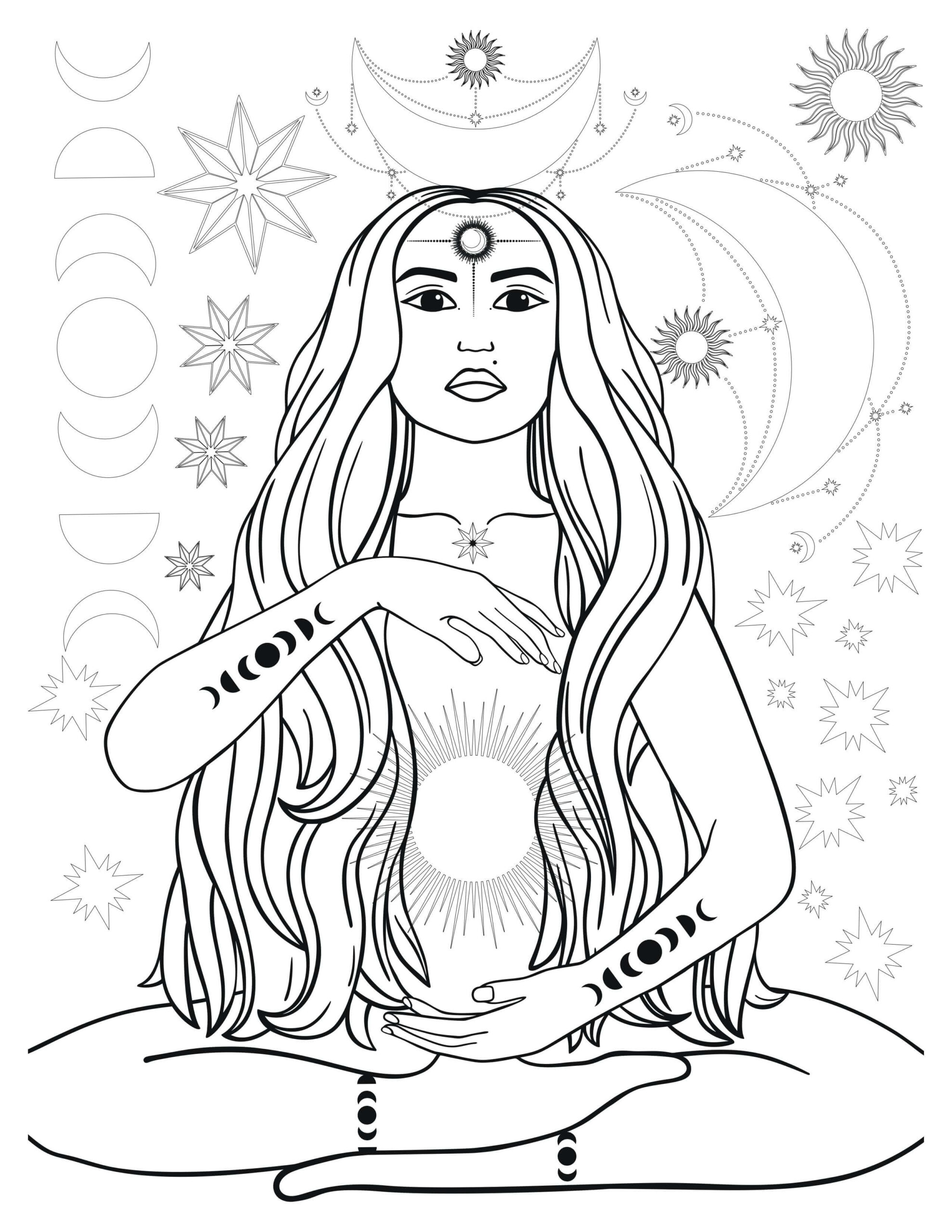Mystical Enchantment Coloring Pages for Endless Inspiration