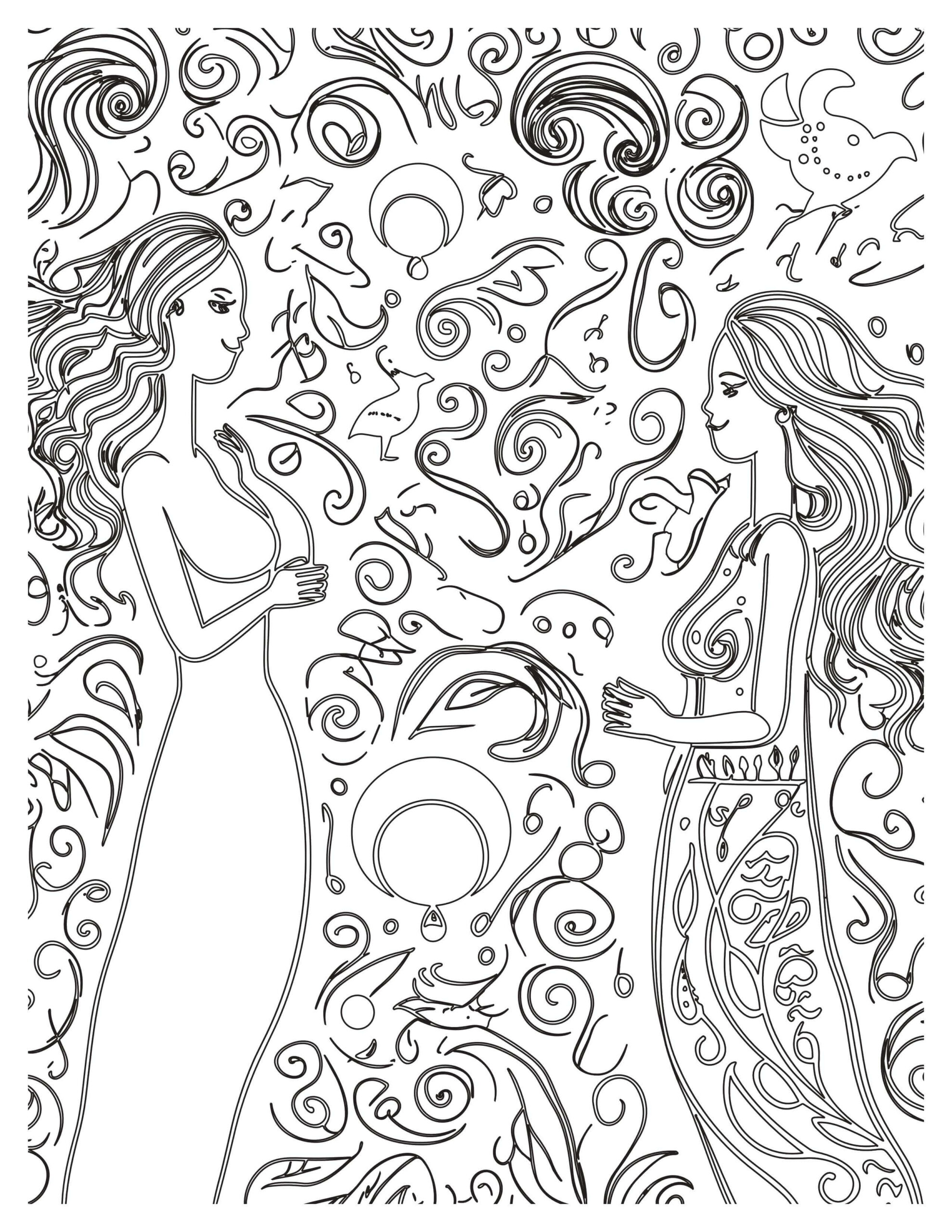 Mystical Enchantment Coloring Pages for Endless Inspiration