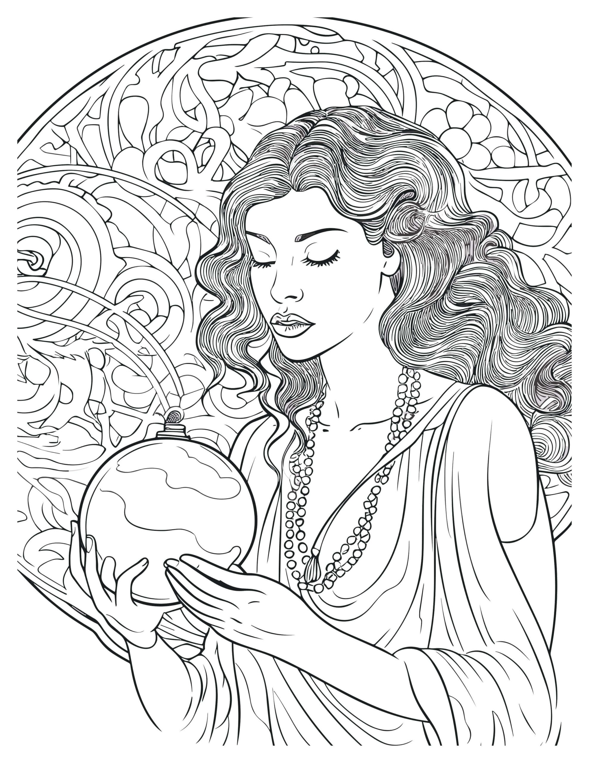 Mystical Enchantment Coloring Pages for Endless Inspiration