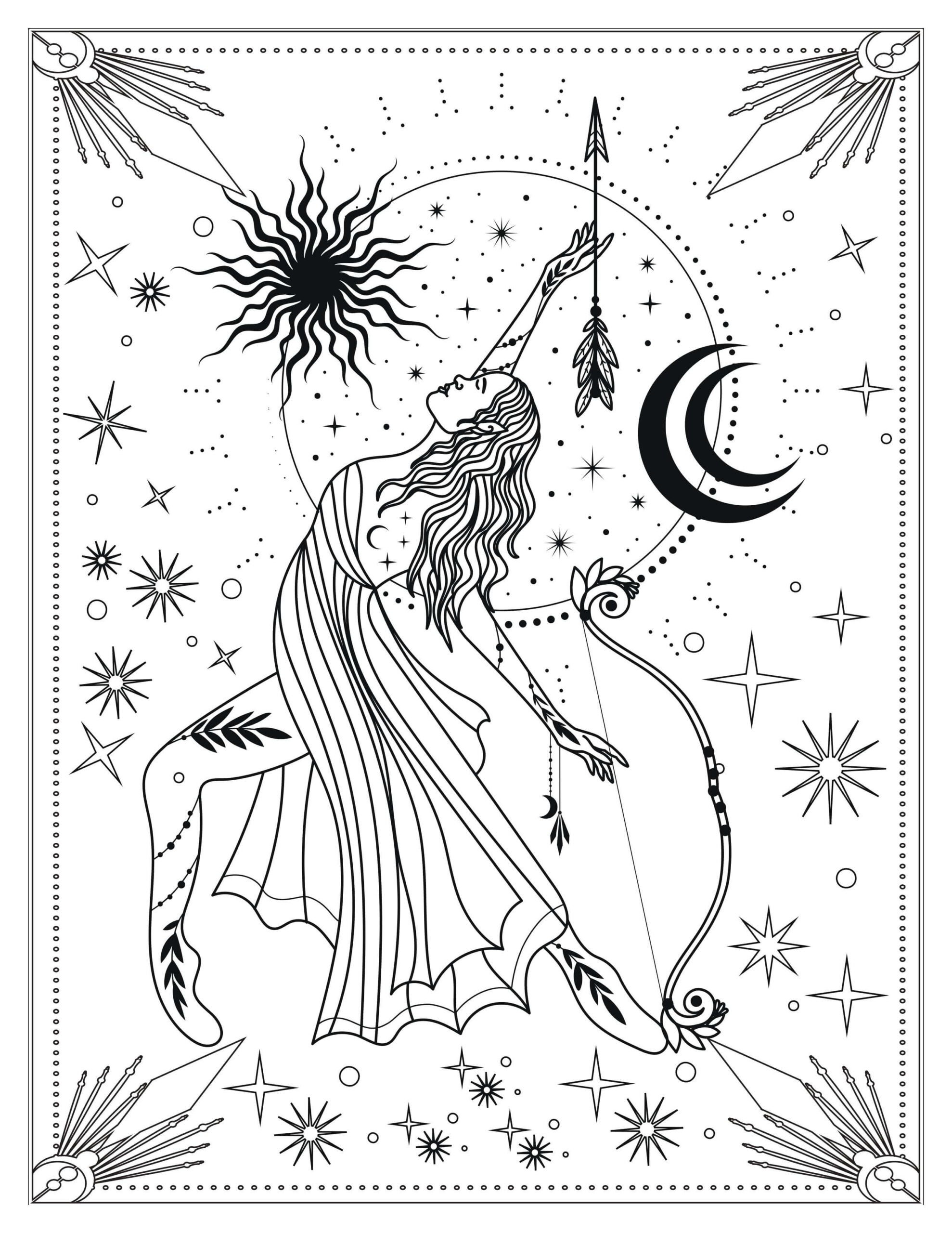 Mystical Enchantment Coloring Pages for Endless Inspiration