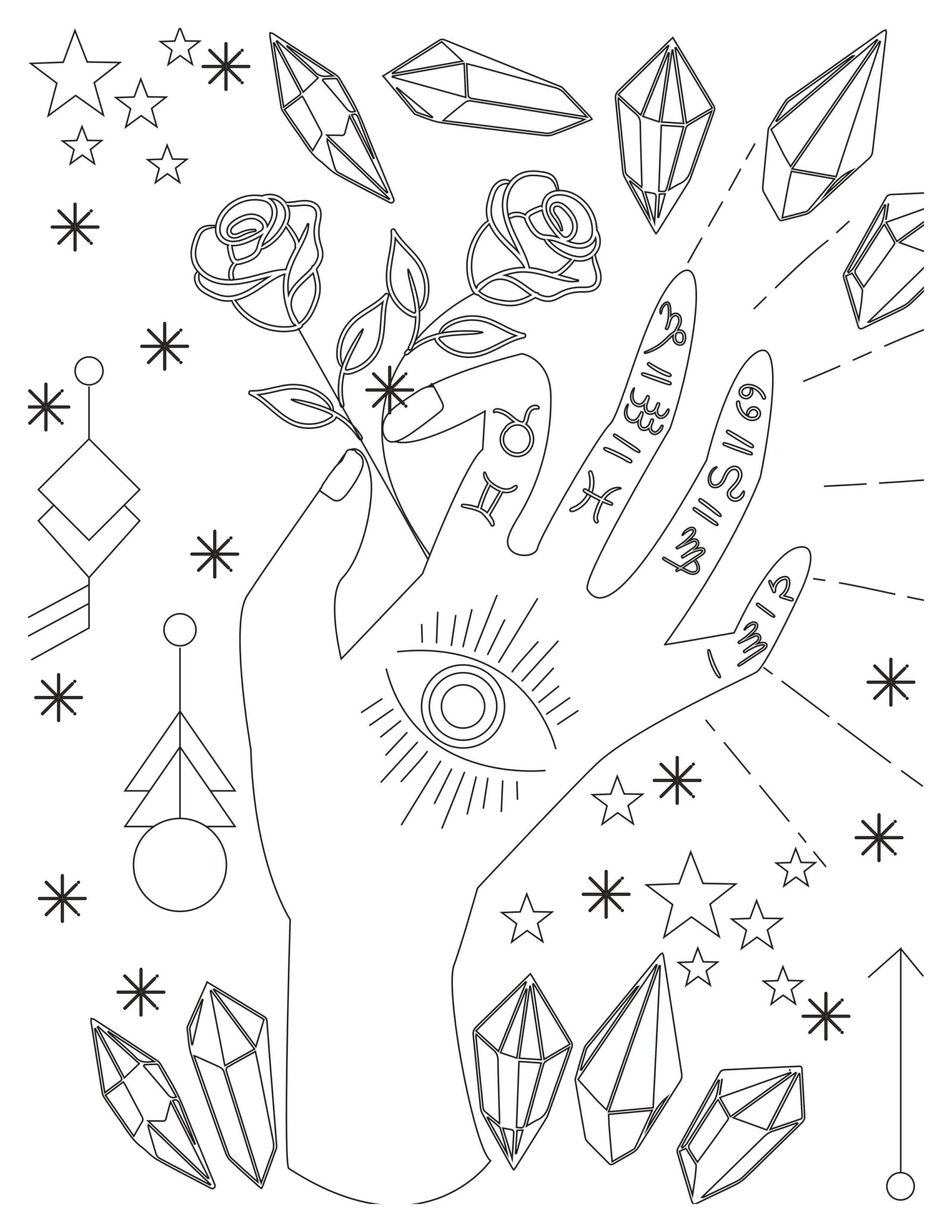 Mystical Enchantment Coloring Pages for Endless Inspiration