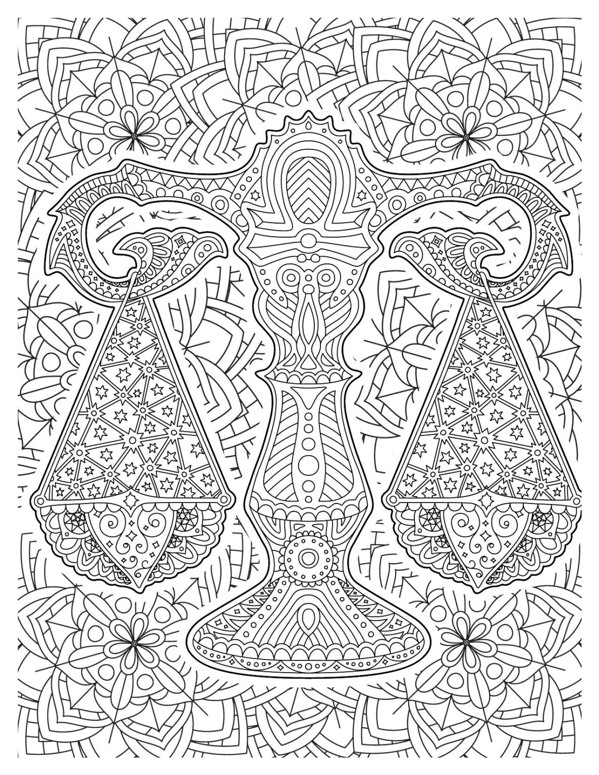 Harmonious Balance Coloring Pages: Relaxing Pages Collection