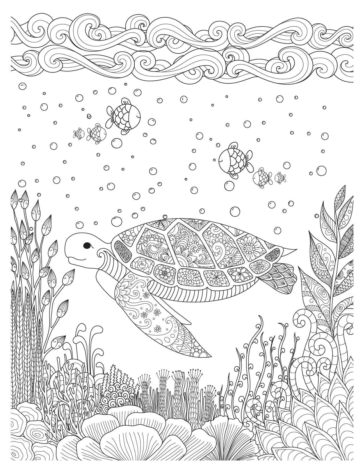 Deep Sea Coloring Pages | Explore Underwater Wonders