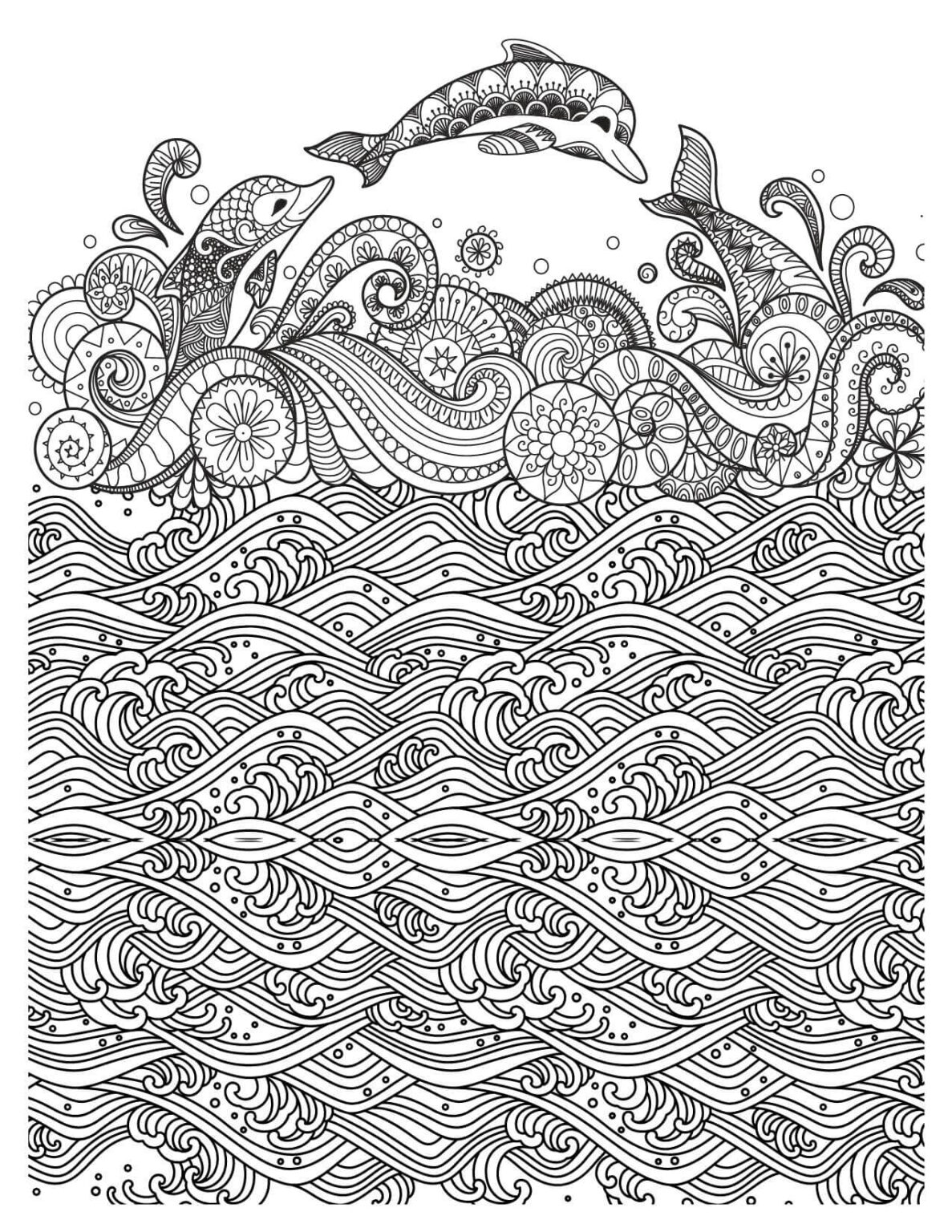 Deep Sea Coloring Pages | Explore Underwater Wonders