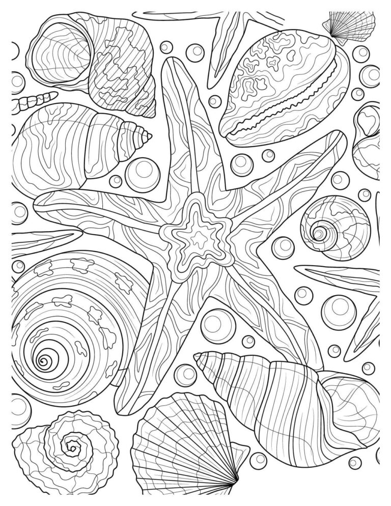 Deep Sea Coloring Pages | Explore Underwater Wonders