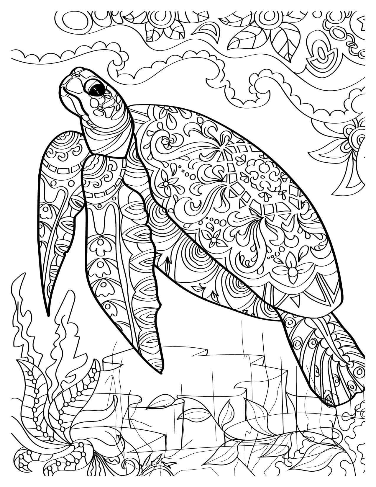 Deep Sea Coloring Pages | Explore Underwater Wonders