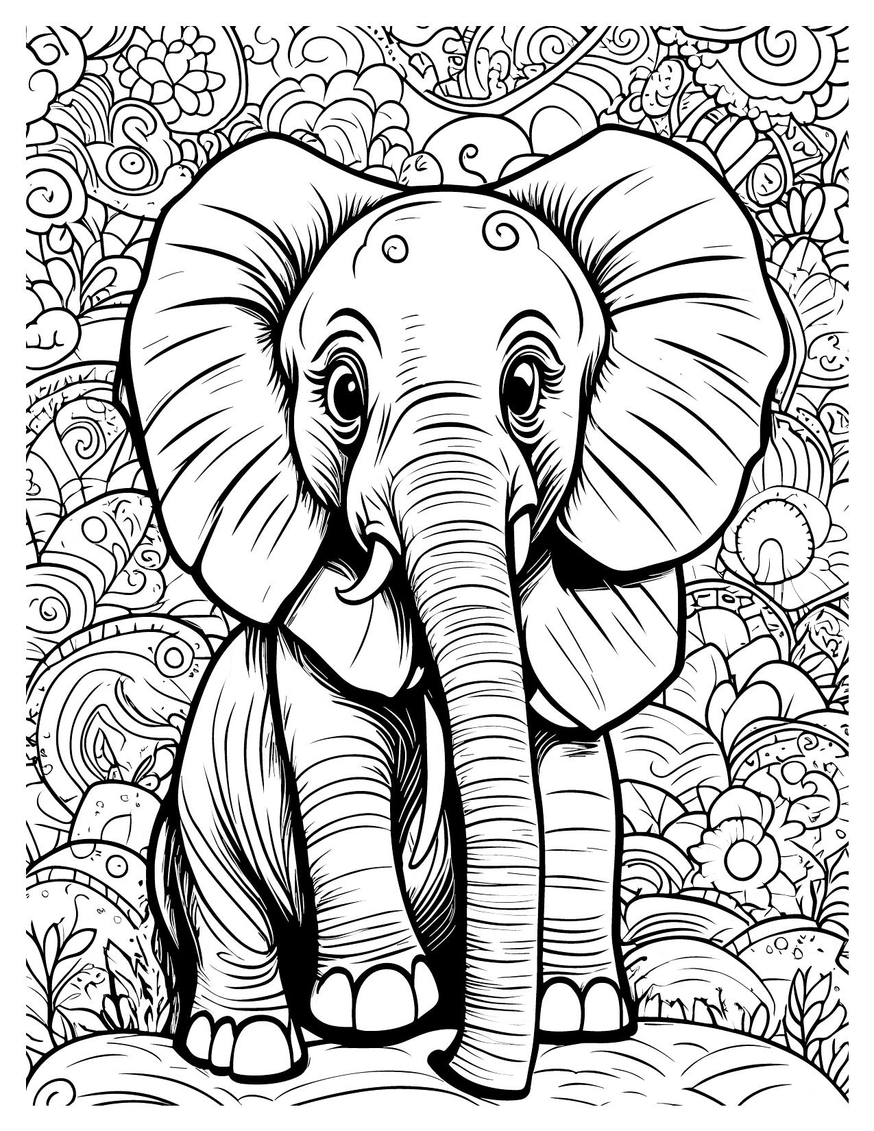 Wildlife Sanctuary Coloring Pages: Creative Fun
