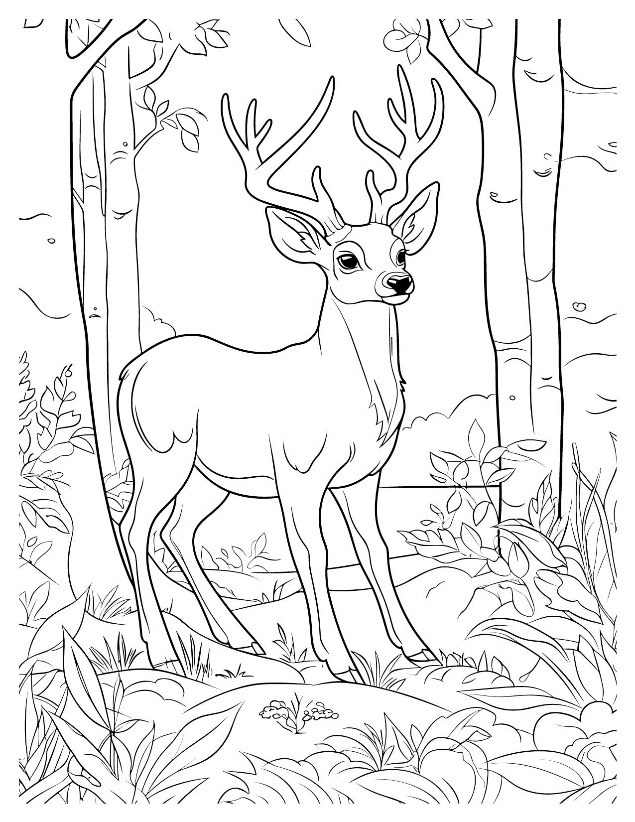 Wildlife Sanctuary Coloring Pages: Creative Fun