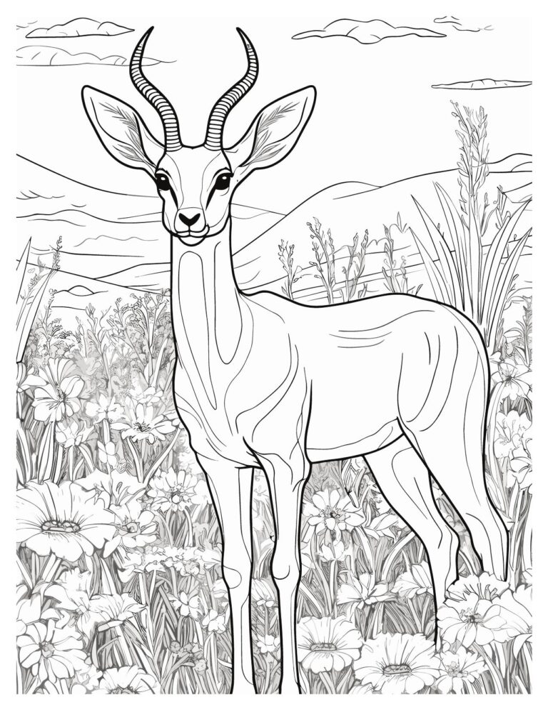 Wildlife Sanctuary Coloring Pages: Creative Fun