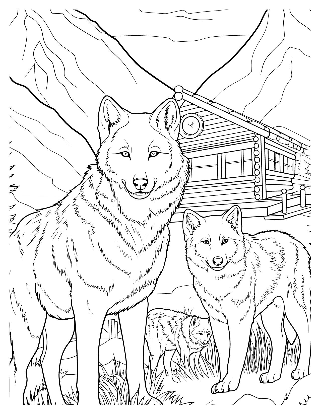 Wildlife Sanctuary Coloring Pages: Creative Fun