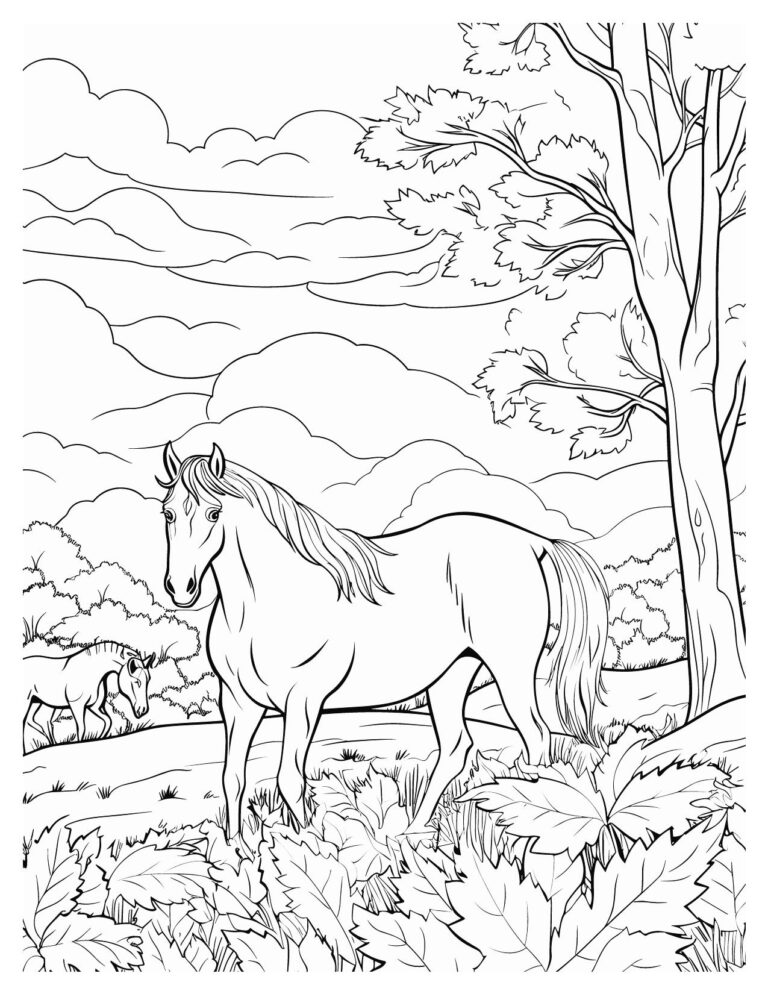 Wildlife Sanctuary Coloring Pages: Creative Fun