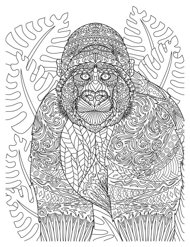 Wildlife Sanctuary Coloring Pages: Creative Fun