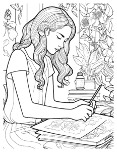 Girl Power Coloring Pages: Dive into Strength & Creativity