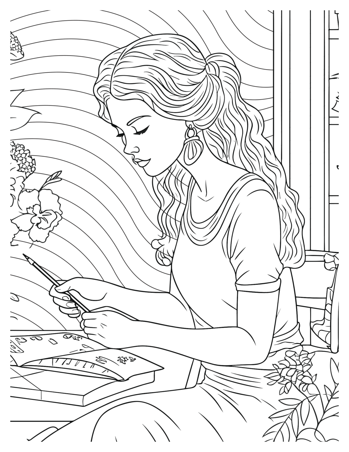 Girl Power Coloring Pages: Dive into Strength & Creativity