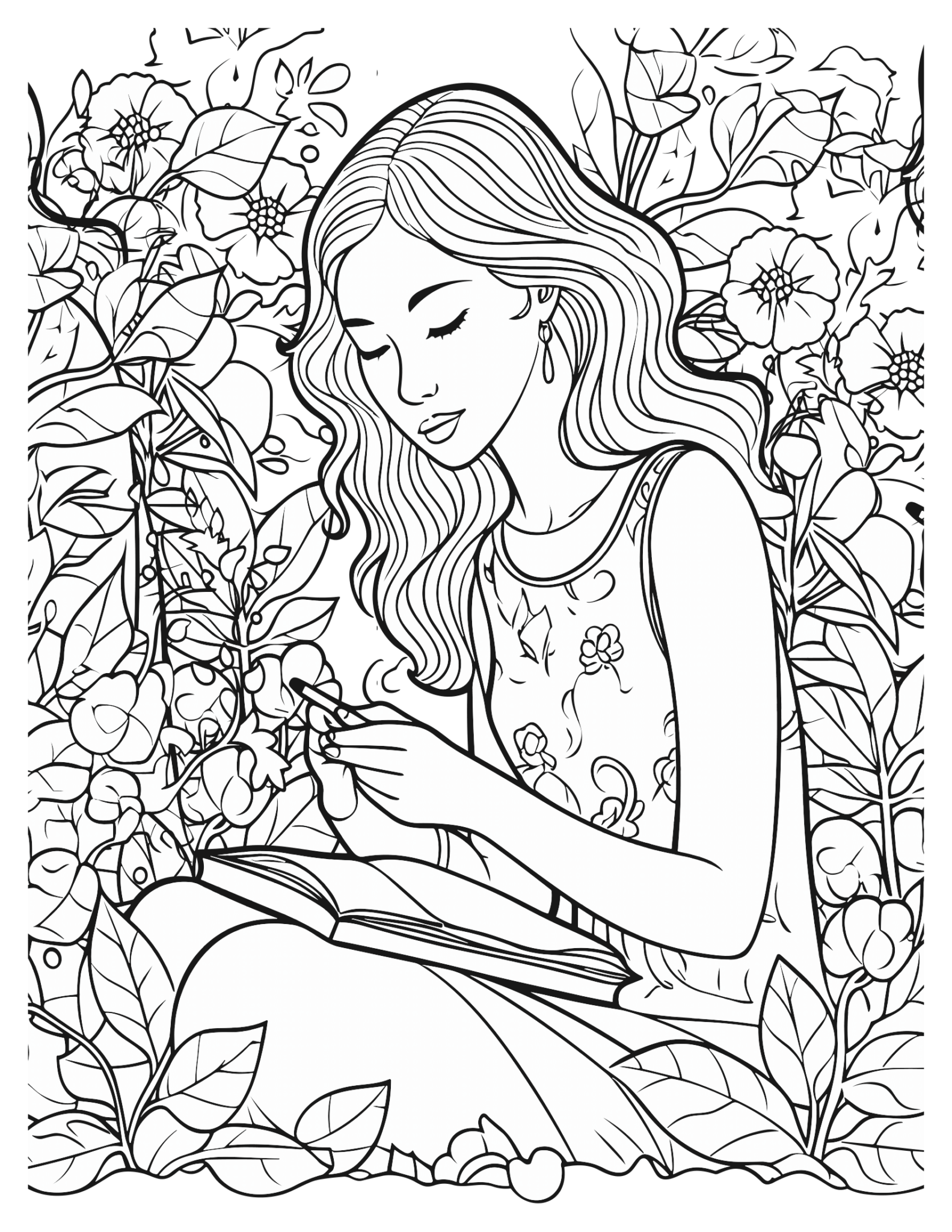 Girl Power Coloring Pages: Dive into Strength & Creativity