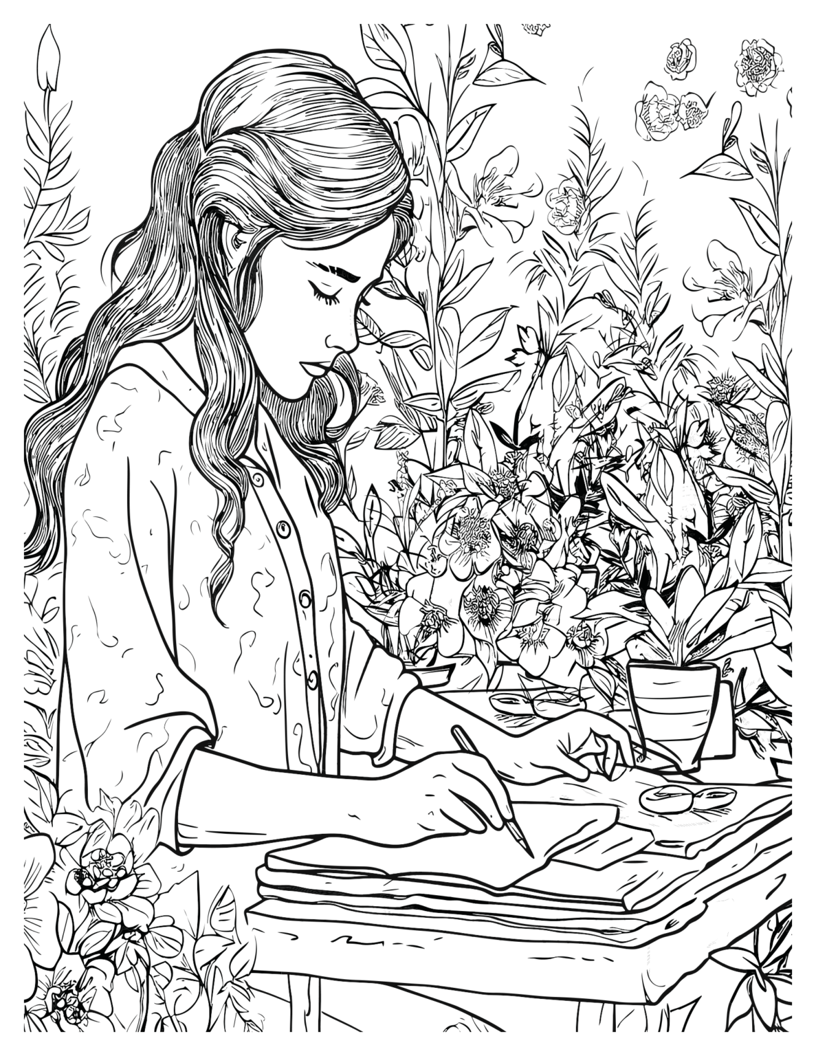 Girl Power Coloring Pages: Dive into Strength & Creativity