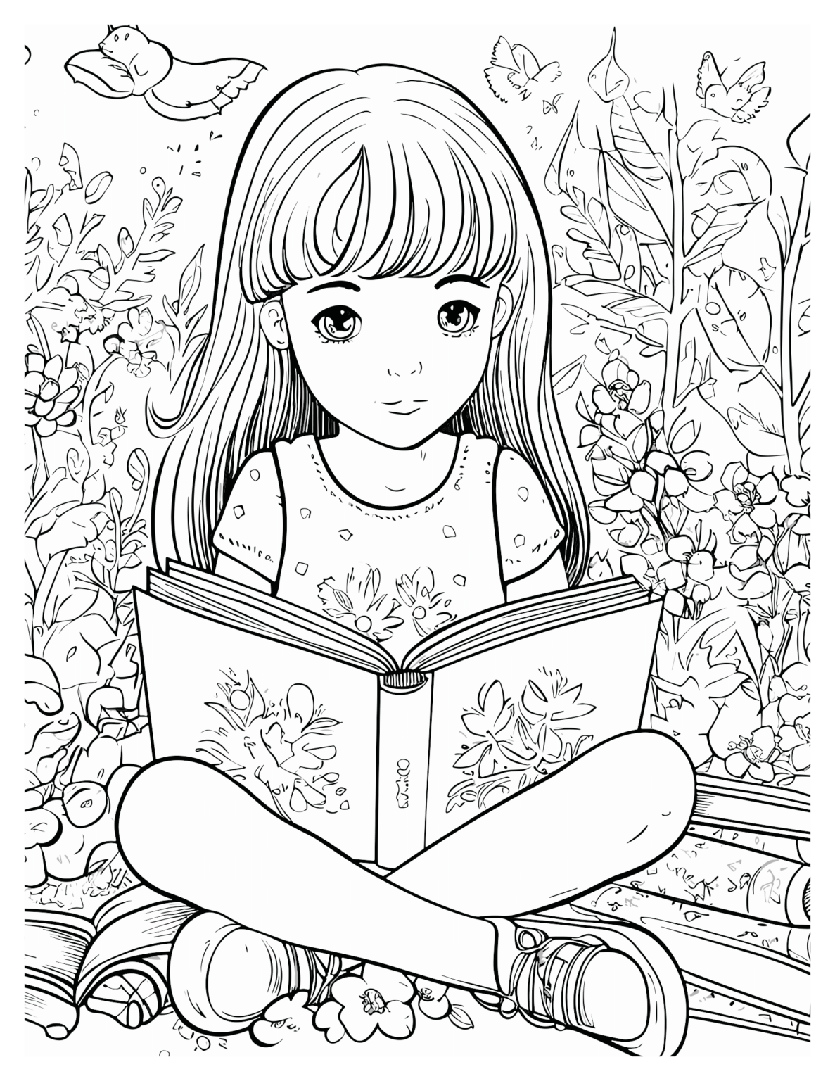 Girl Power Coloring Pages: Dive into Strength & Creativity