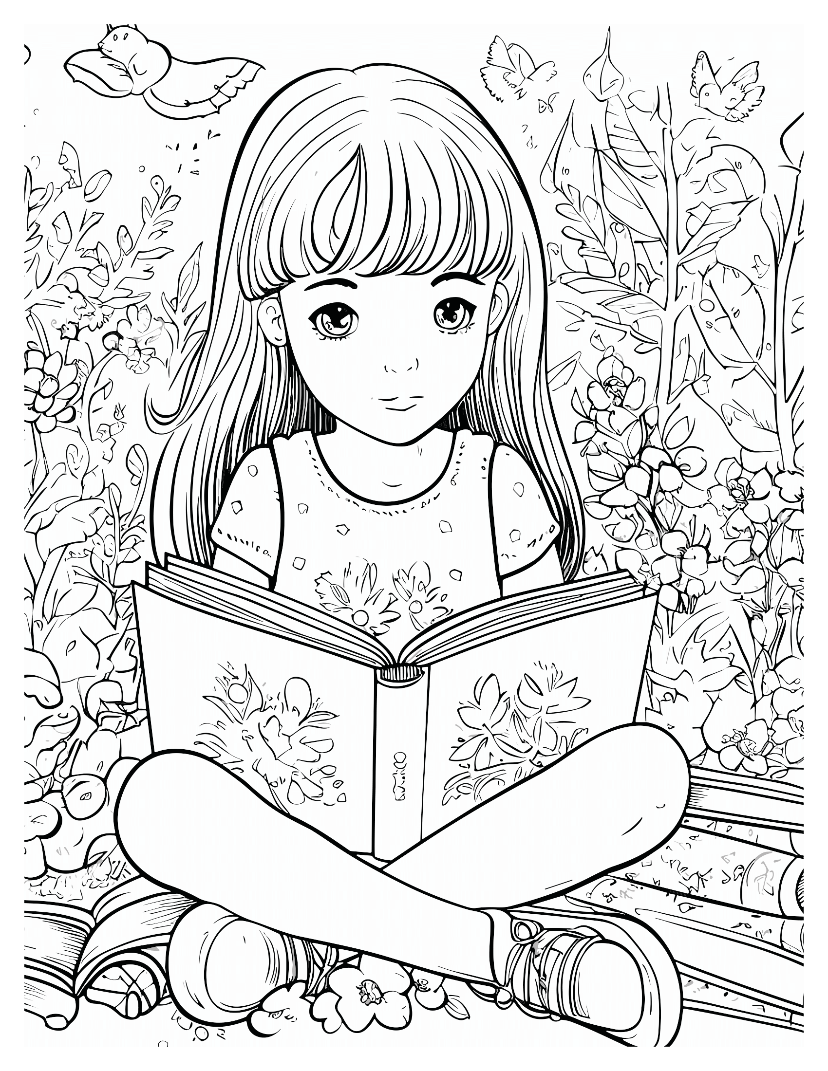 Girl Power Coloring Pages: Dive into Strength & Creativity