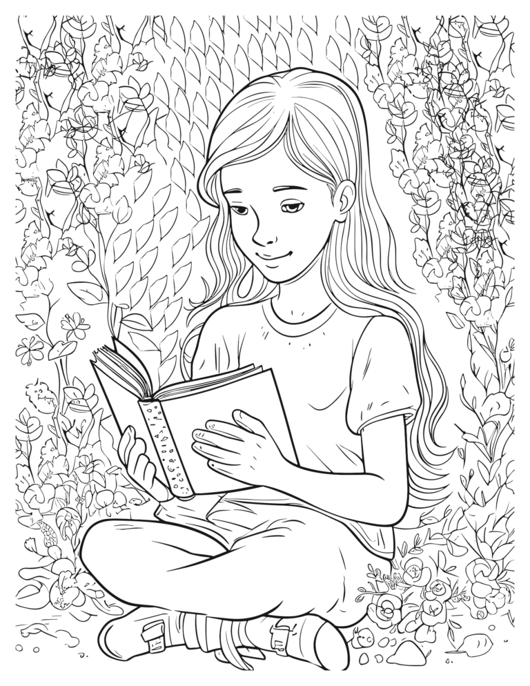 Girl Power Coloring Pages: Dive into Strength & Creativity