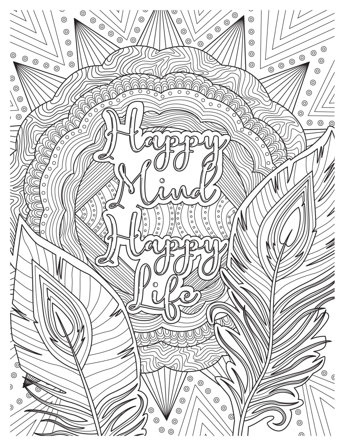 Inspiring Message Coloring Pages: Creative Designs for All Ages