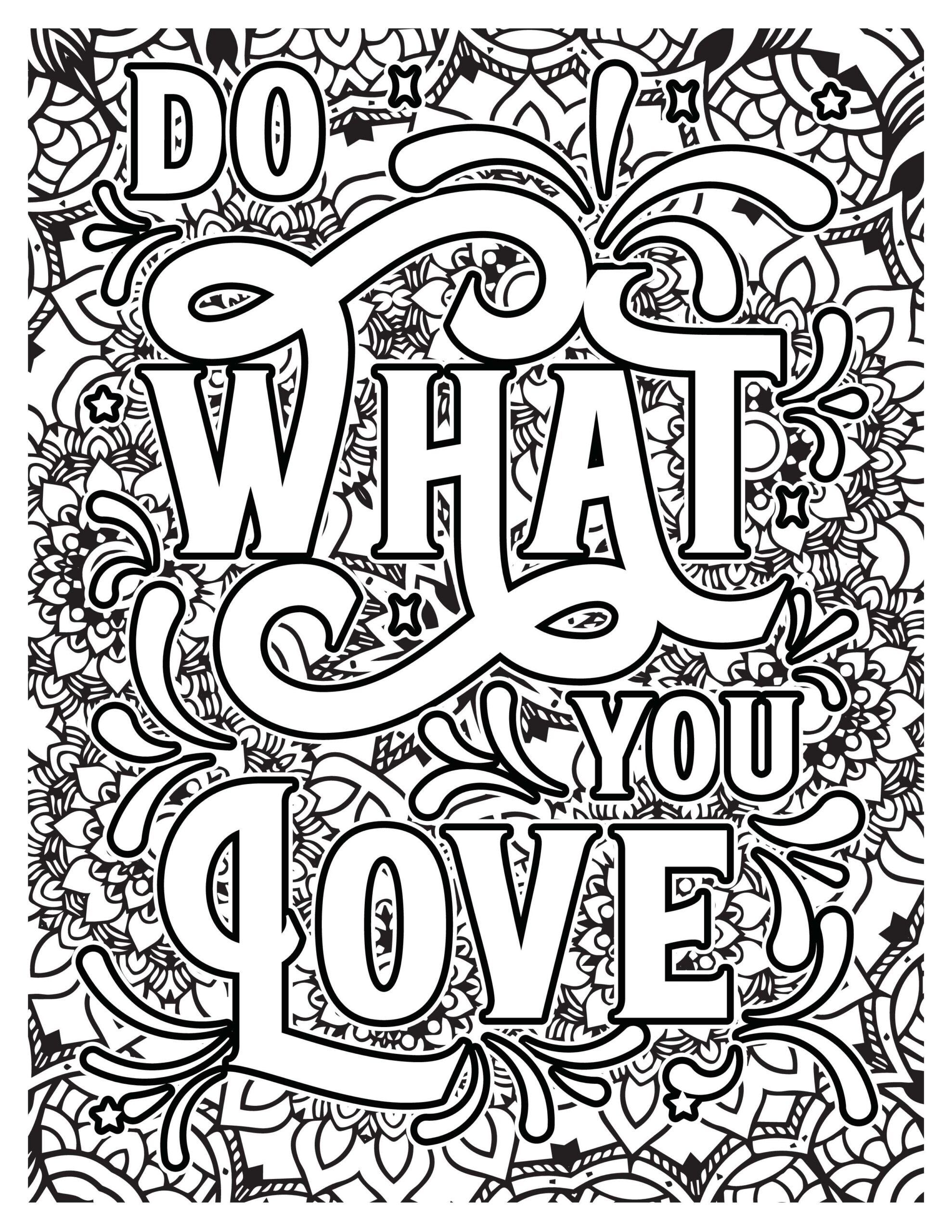 Inspiring Message Coloring Pages: Creative Designs for All Ages
