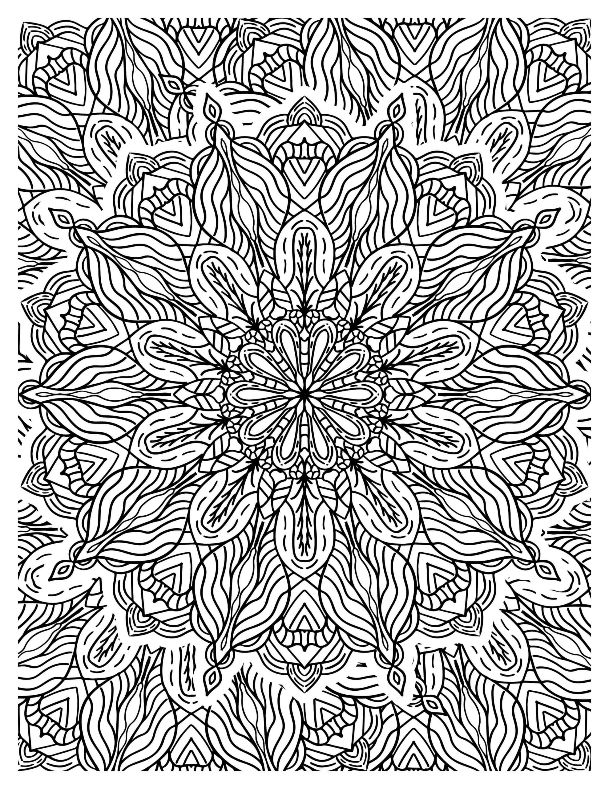 Mindful Mandala Coloring Pages: Relaxation And Creativity