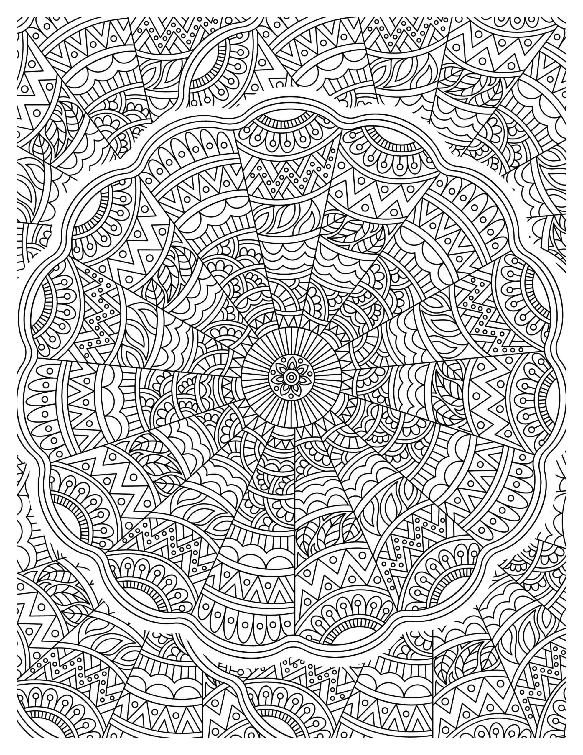 Mindful Mandala Coloring Pages: Relaxation And Creativity