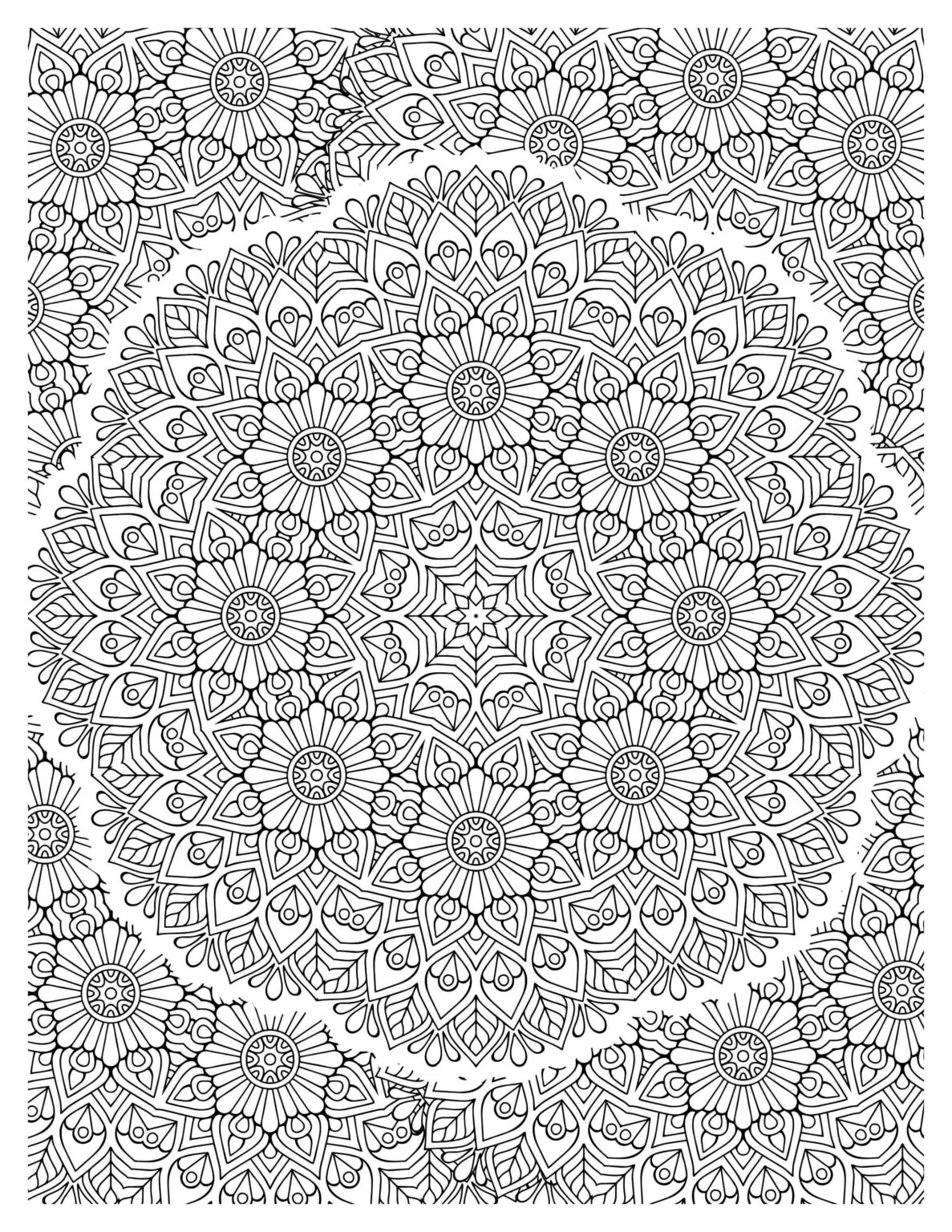 Mindful Mandala Coloring Pages: Relaxation And Creativity