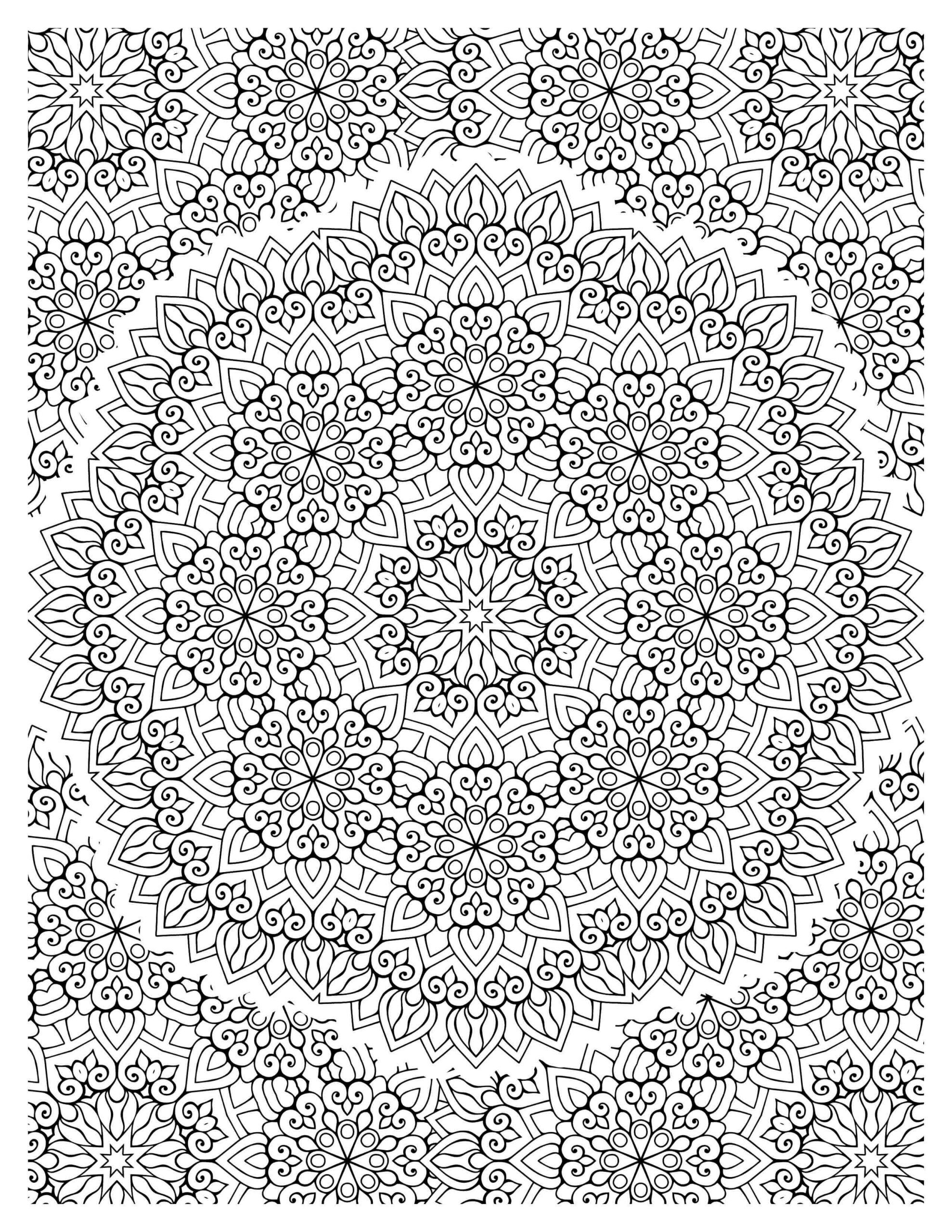 Mindful Mandala Coloring Pages: Relaxation And Creativity