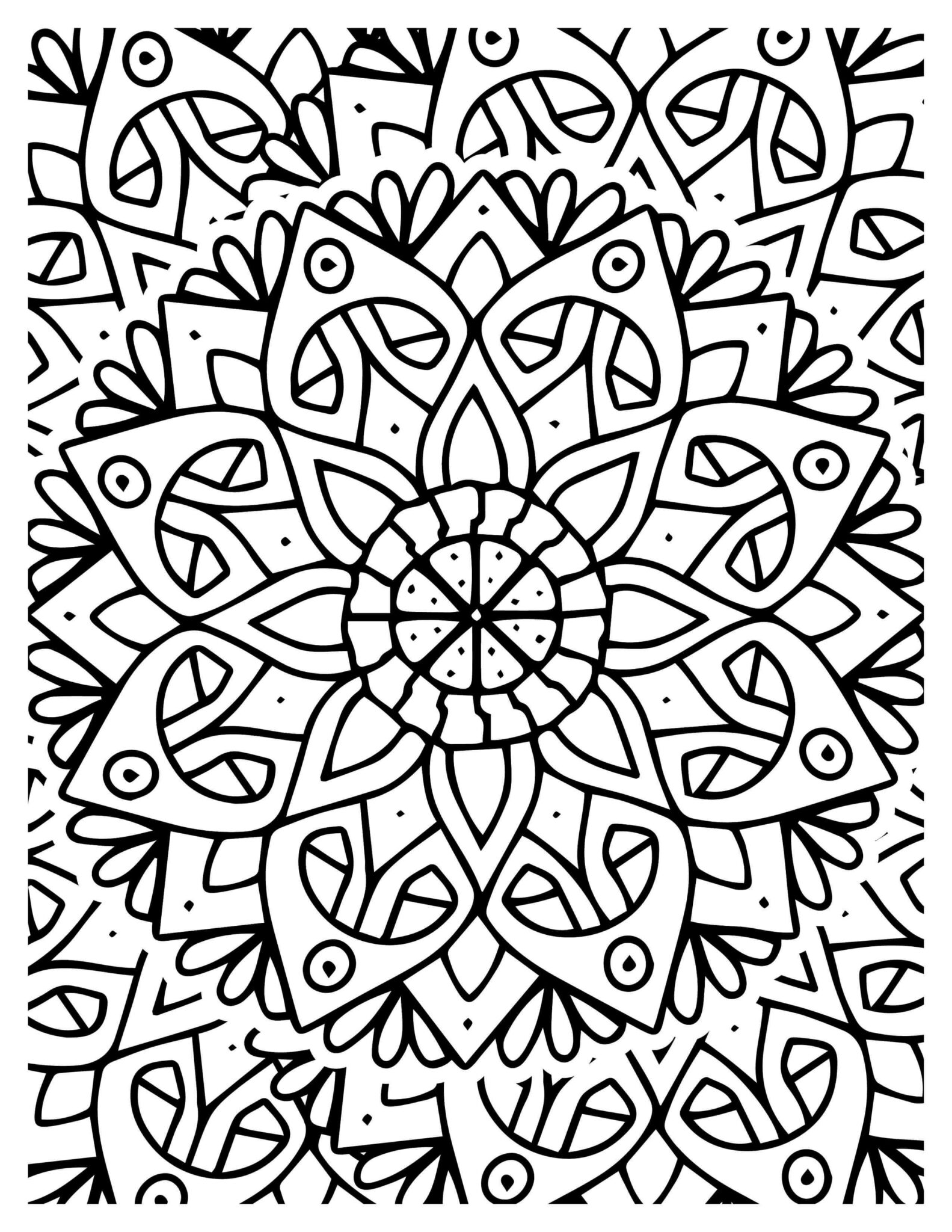 Mindful Mandala Coloring Pages: Relaxation And Creativity
