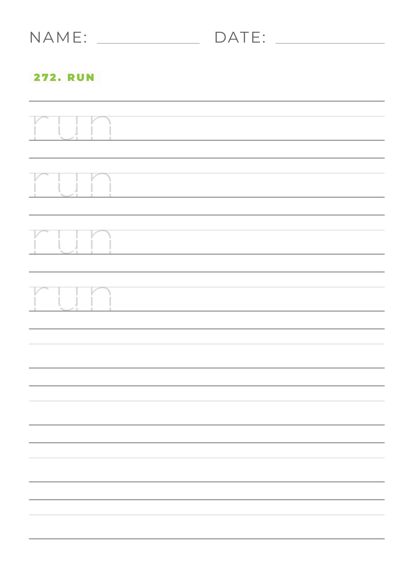 Fry Words Printable 201-300: Improve Reading Skills