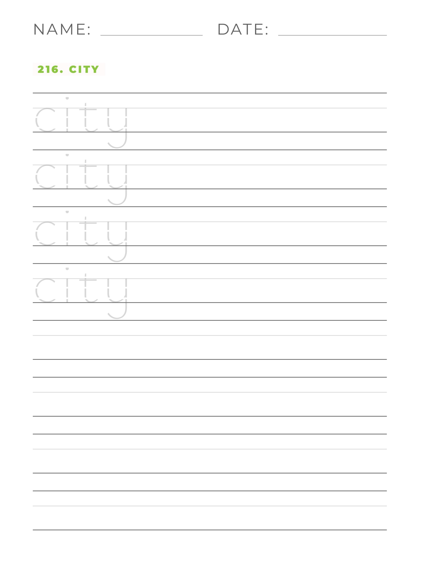 Fry Words Printable 201-300: Improve Reading Skills